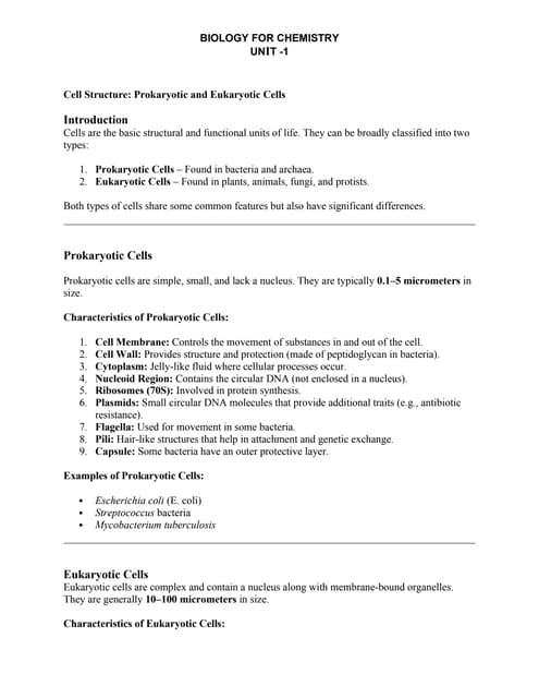 Introduction to Biochemistry | PPTX