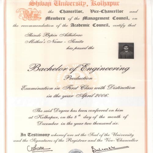 4.Engg Certificate | PDF