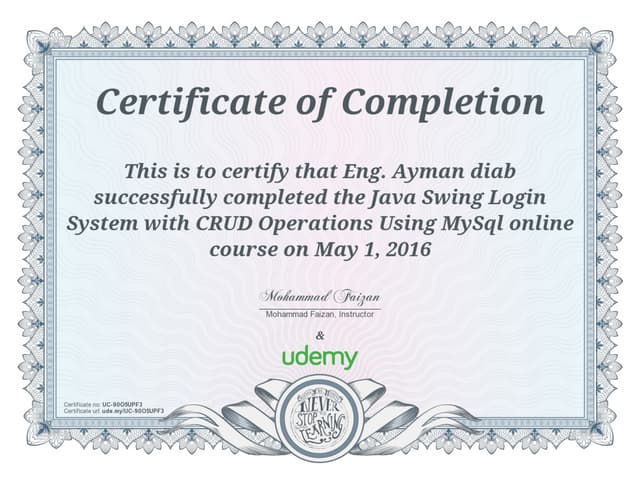 Java Swing Login System With Crud Operations Using Mysql Ppt