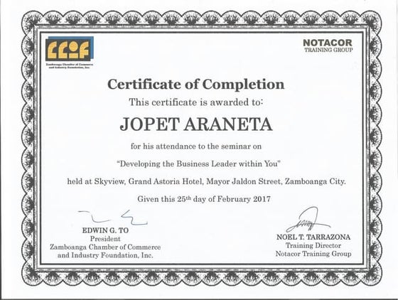 Informatics Certificate of Acheivement for Pascal Programming | PDF