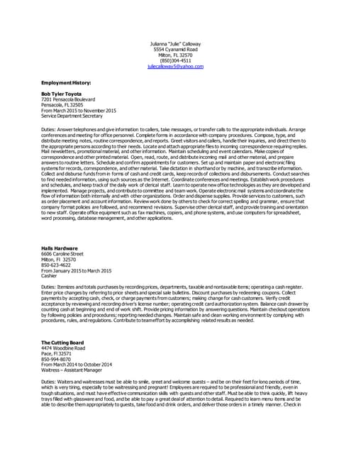 Jody Resume | DOCX | Business | Business and Finance