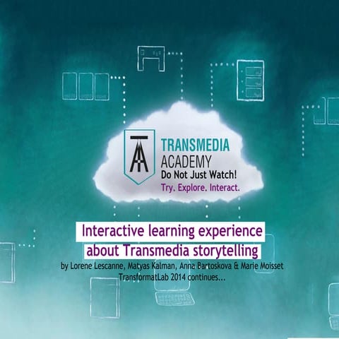 Transmedia Academy - promo flyer | PDF