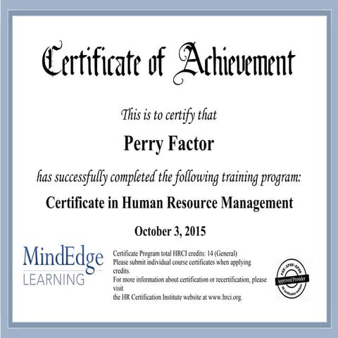 PFactor_Certificate_in_Human_Resource_Management | PDF