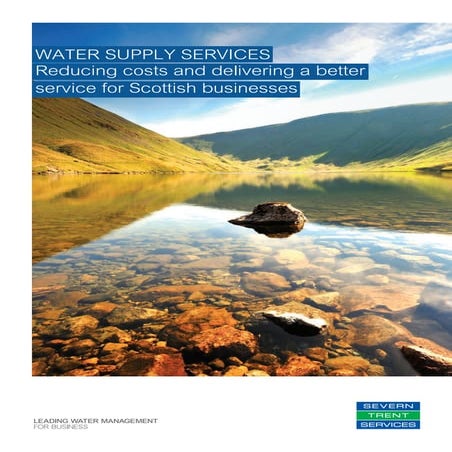 STS WATER SUPPLY SERVICES BROCHURE | PDF