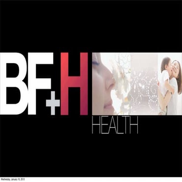 BF+H Health ’12 | PDF