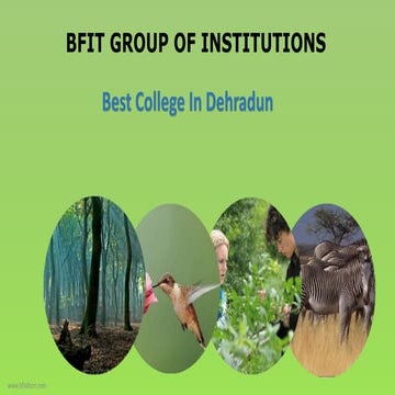 Bsc Forestry colleges dehradun | PPTX