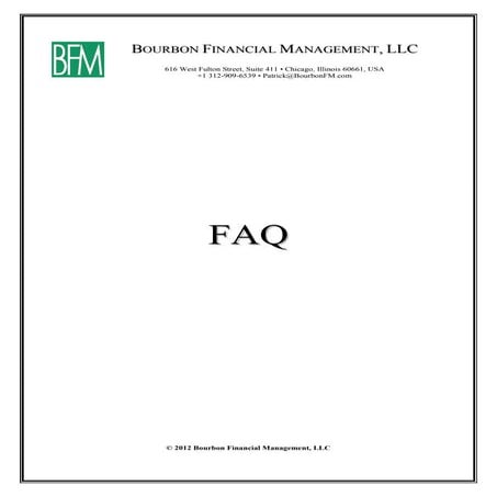 BFM_FAQ | PDF