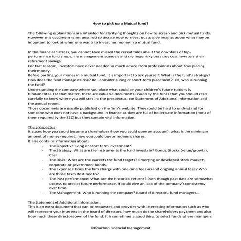 Investment Due Diligence | PDF