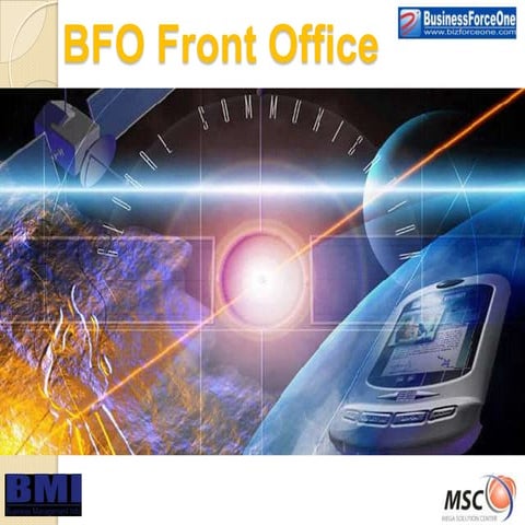 Bfo front office | PPTX