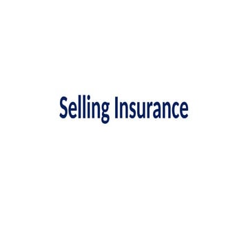 BFS_INS_Mod_6_Selling Insurance (1).pptx