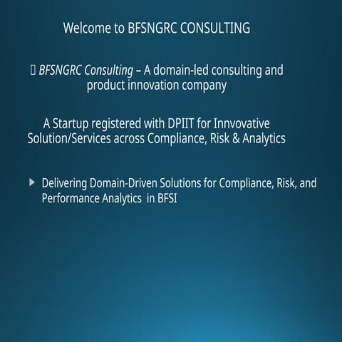 BFSNGRC_An Overview of Vision-Potential for Consultants_Partners.pptx