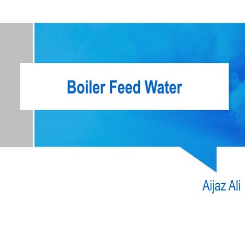 Stator water system chemistry | PPTX
