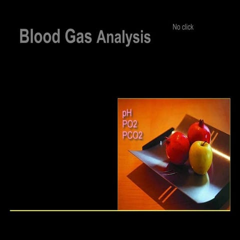 Blood Gas analisis | PPT