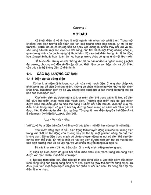 Công thức Máy điện 1 - Chương 2 - Máy biến áp | PDF