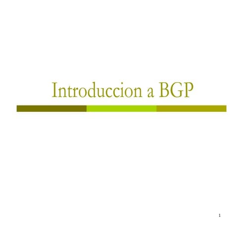 BGP-ASN y decriciones de BGP y como usar el ASN | PDF