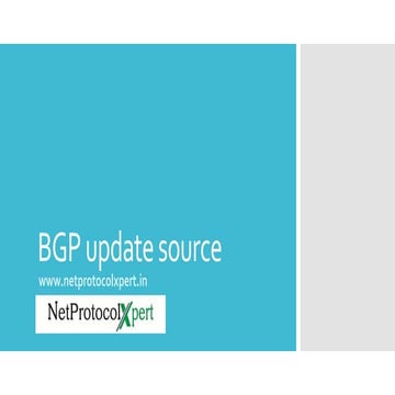 Bgp Update Source Pptx Computer Networking Computing 9551