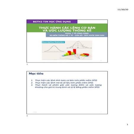 Phân tích thống kê cơ bản với stata | PDF