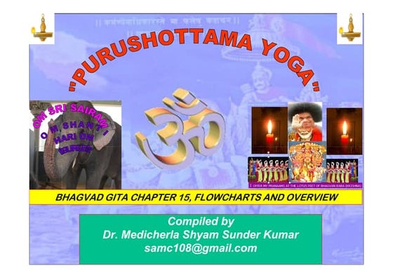 Gems of bhagavad gita chapter. 15 | PPTX