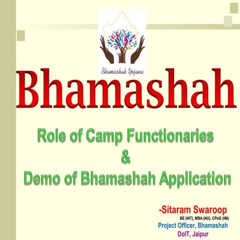 Bhamashah ea - 16-07-2014 | PPT