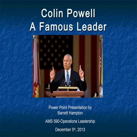 Bhampton colin powell | PPT