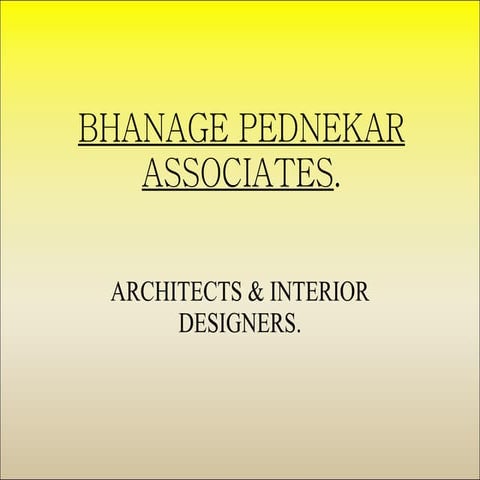 Bhanage Pednekar Associates | PPT | Bars & Restaurants | Attractions