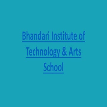bhandari institute.pptx