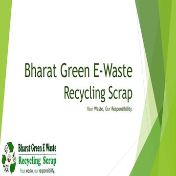 Bharat Green E waste Recycling Scrap.pdf