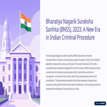 Bharatiya Nagarik Suraksha Sanhita BNSS 2023.pptx