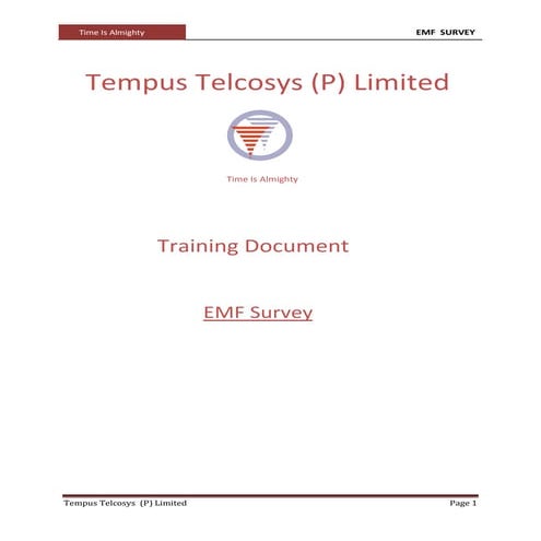 EMF Survey | PDF