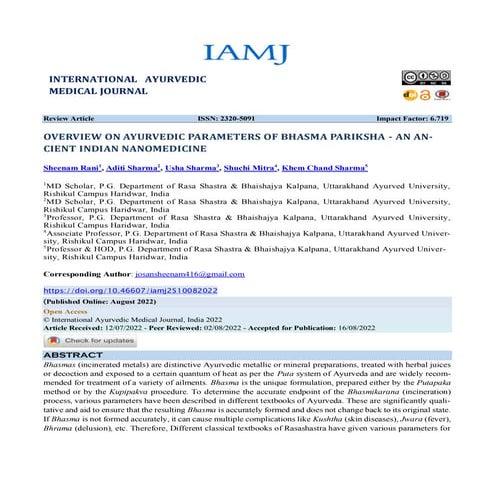 Bhasma pariksha Ayurvedic , Rasashastra Bhaishjyakalpana 2191_2197.pdf