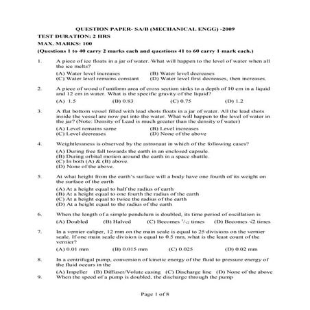 Mechanical | PDF