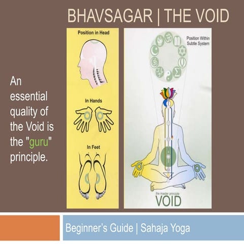 Bhavsagar : The Void | Sahaja Yoga | PPTX