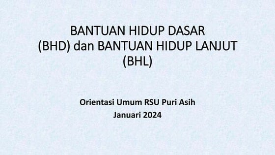 Bantuan hidup dasar 2020 | PPTX