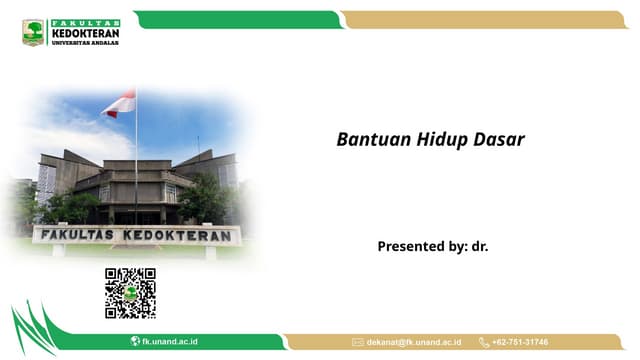 Bantuan hidup dasar 2020 | PPTX