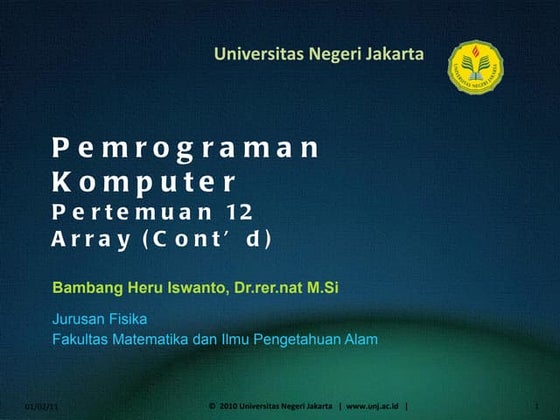 Latihan 1 | PPT