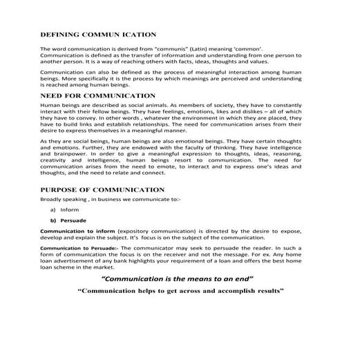 Bhmct sem 1 comm. | DOC