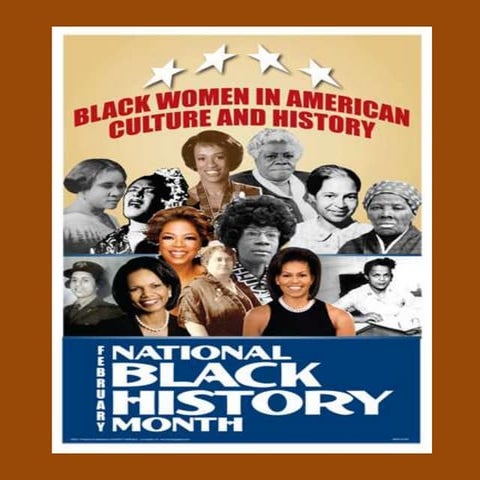 Black History Month Presentation (Women in History) | PPTX