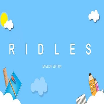 riddles | PPT