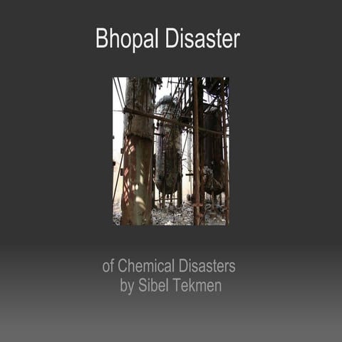 Bhopal disaster | PPT
