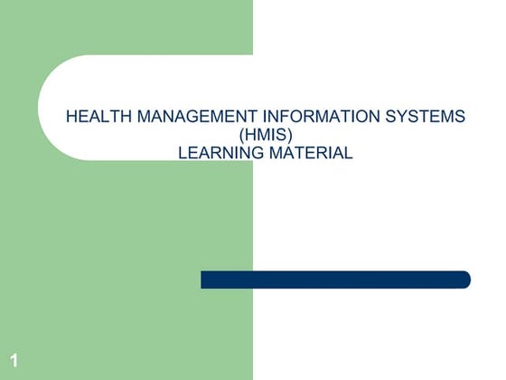 Health information system | PPT