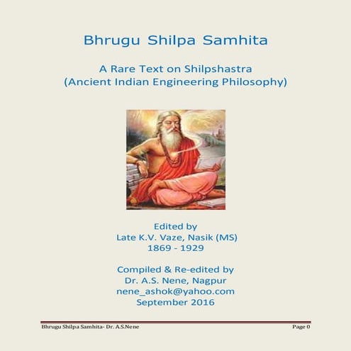 Bhrugu shilpasamhita english | DOCX