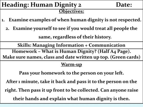 C human rights 5 mid term posters | PPT