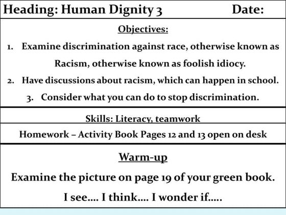 Human dignity 1 | PPTX