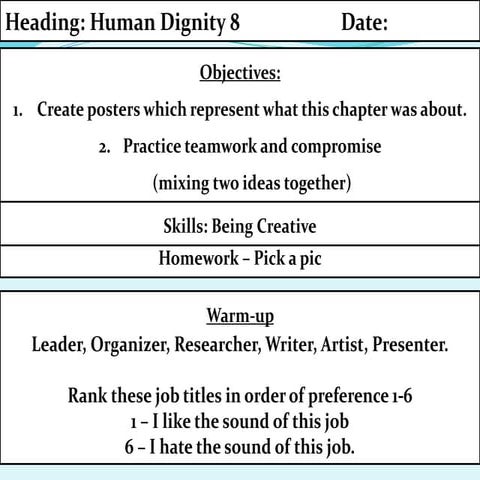 Human dignity 1 | PPTX