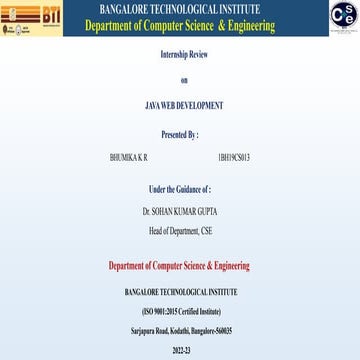 Java Web development.pptx | Web Development | Internet
