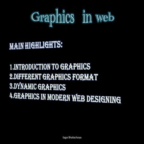 web graphics | PPTX