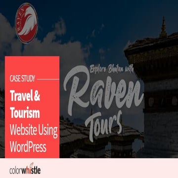 Case Study - Travel & Tourism website using WordPress - Raven Tours | PDF