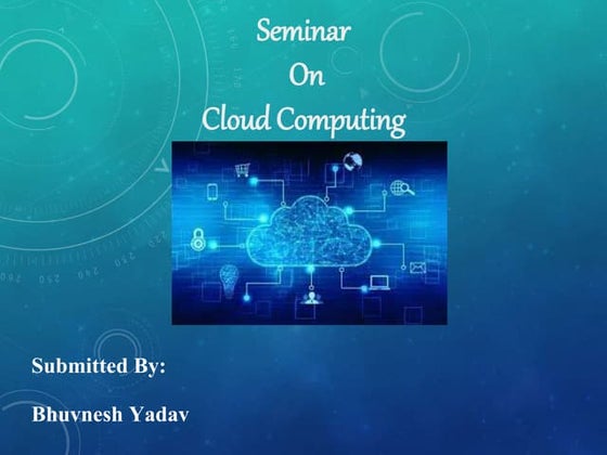 Cloud Computing Ppt Ppt