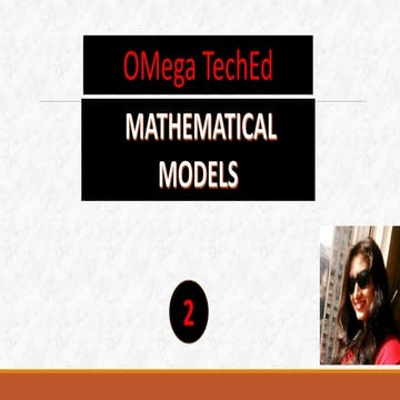 Mathematical models | PPTX