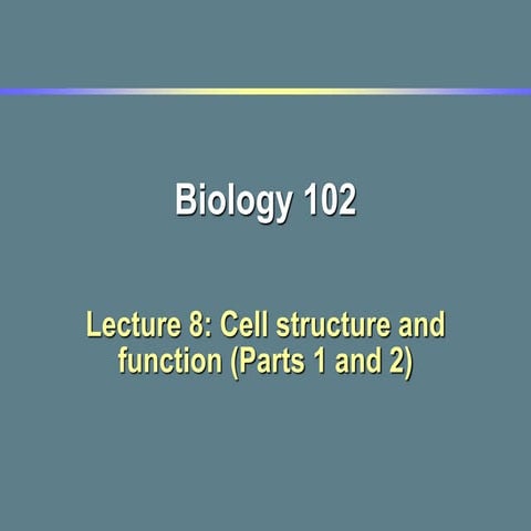 Biology cell.ppt